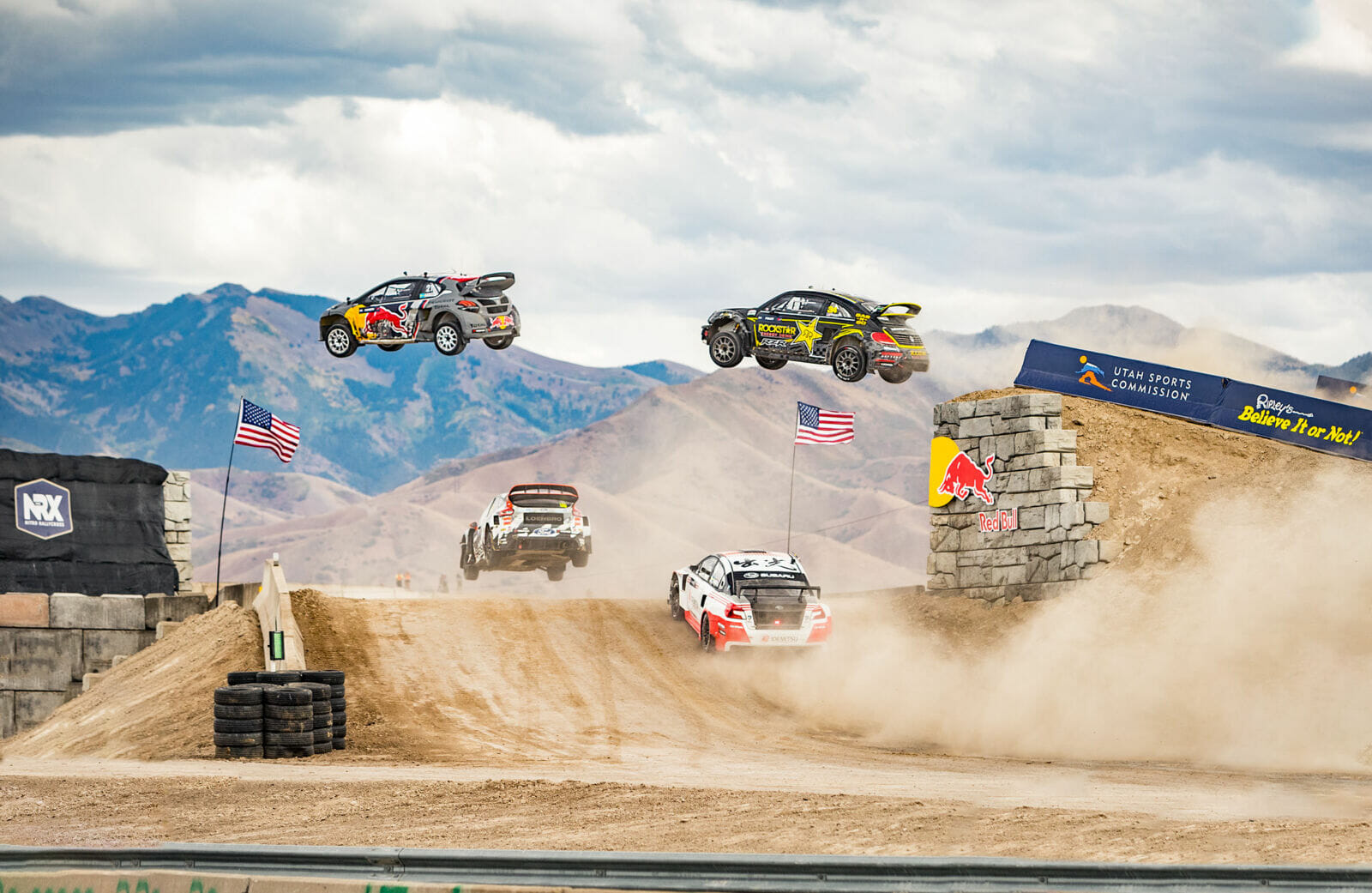 Cars jump and fly as Nitro Rallycross debuts in Arizona - AZ Big Media