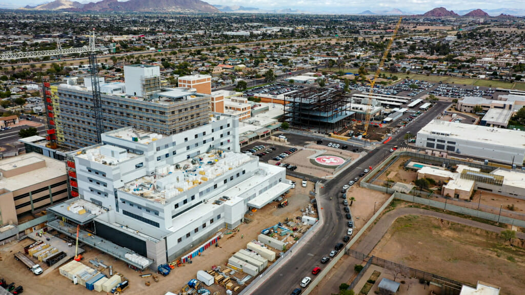 Valleywise Marks marks 2 years of construction on new hospital - AZ Big ...