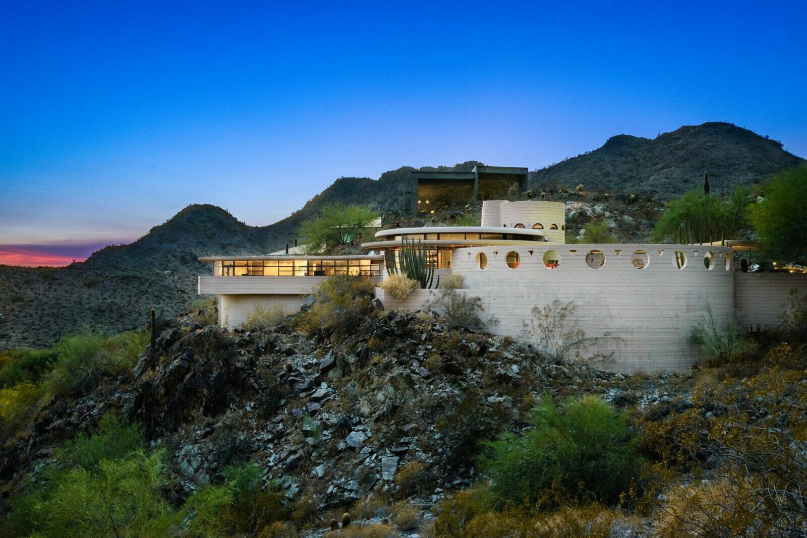 Frank Lloyd Wright's Circular Sun House on the market for $7.95M - AZ ...