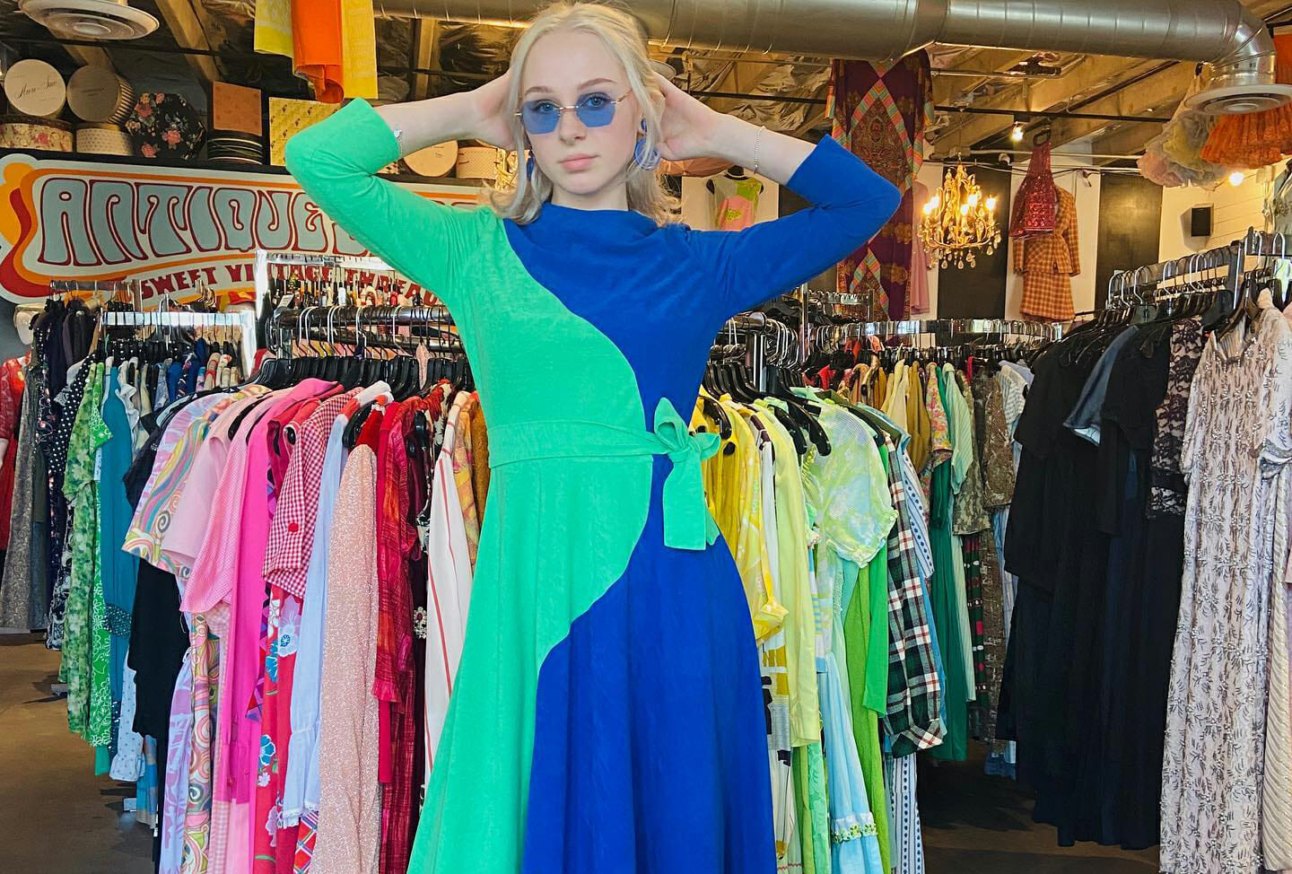 How Antique Sugar vintage clothing store protects environment - AZ Big ...